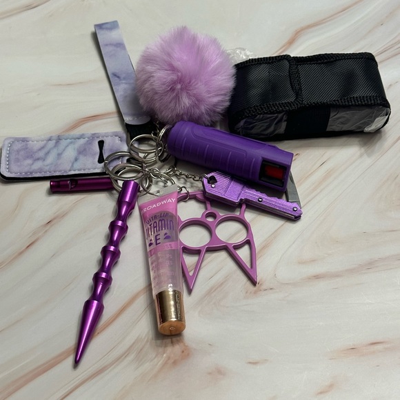 Accessories | Ultimate Purple Self Defense Keychain | Poshmark